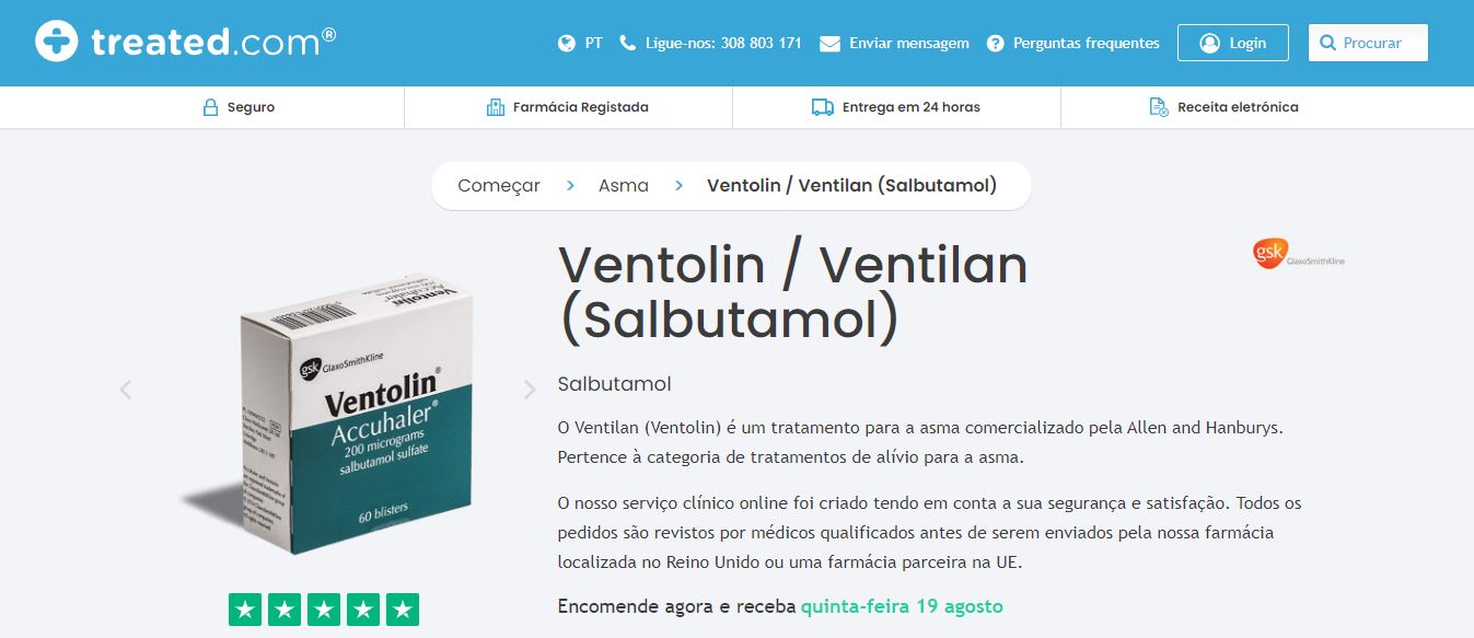 Comprar Ventilan Online em Portugal - Entrega em 24 horas | Alfadoc PT